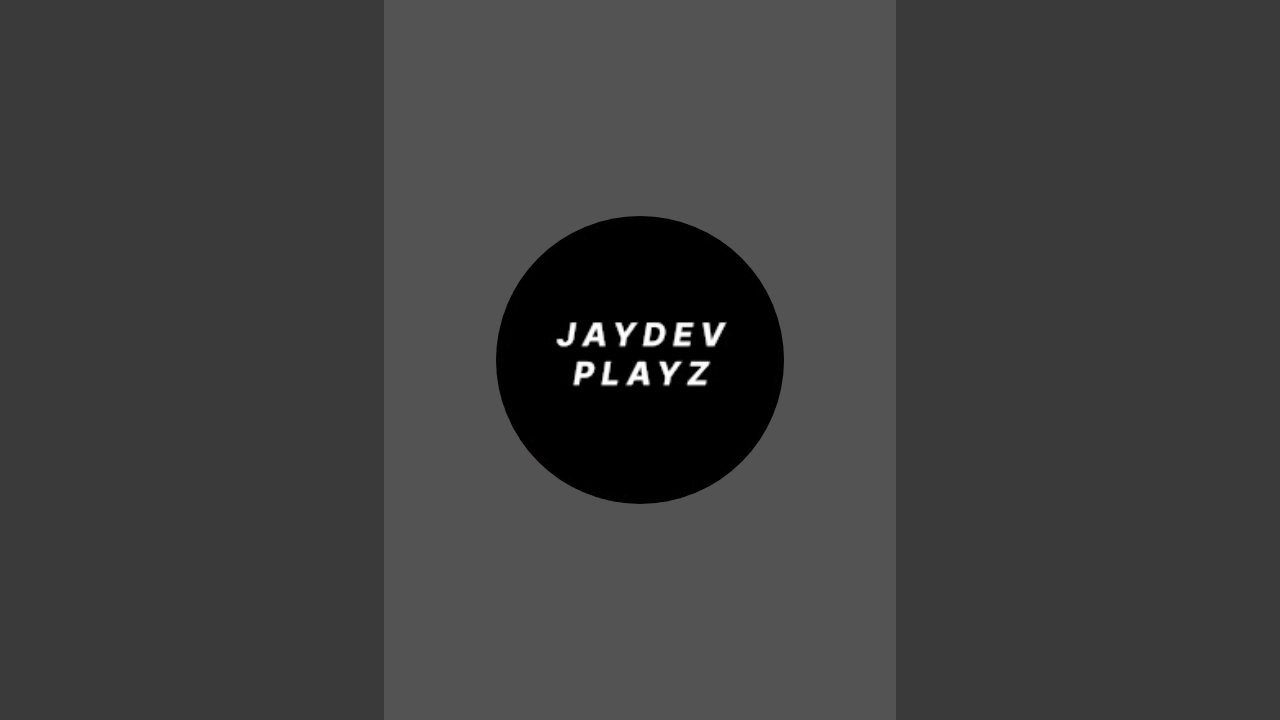 JAYDEV PLAYZ is live - YouTube