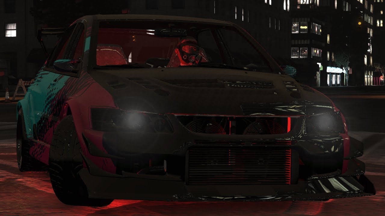 mitsubishi lancer evo mod for gta 4 - YouTube