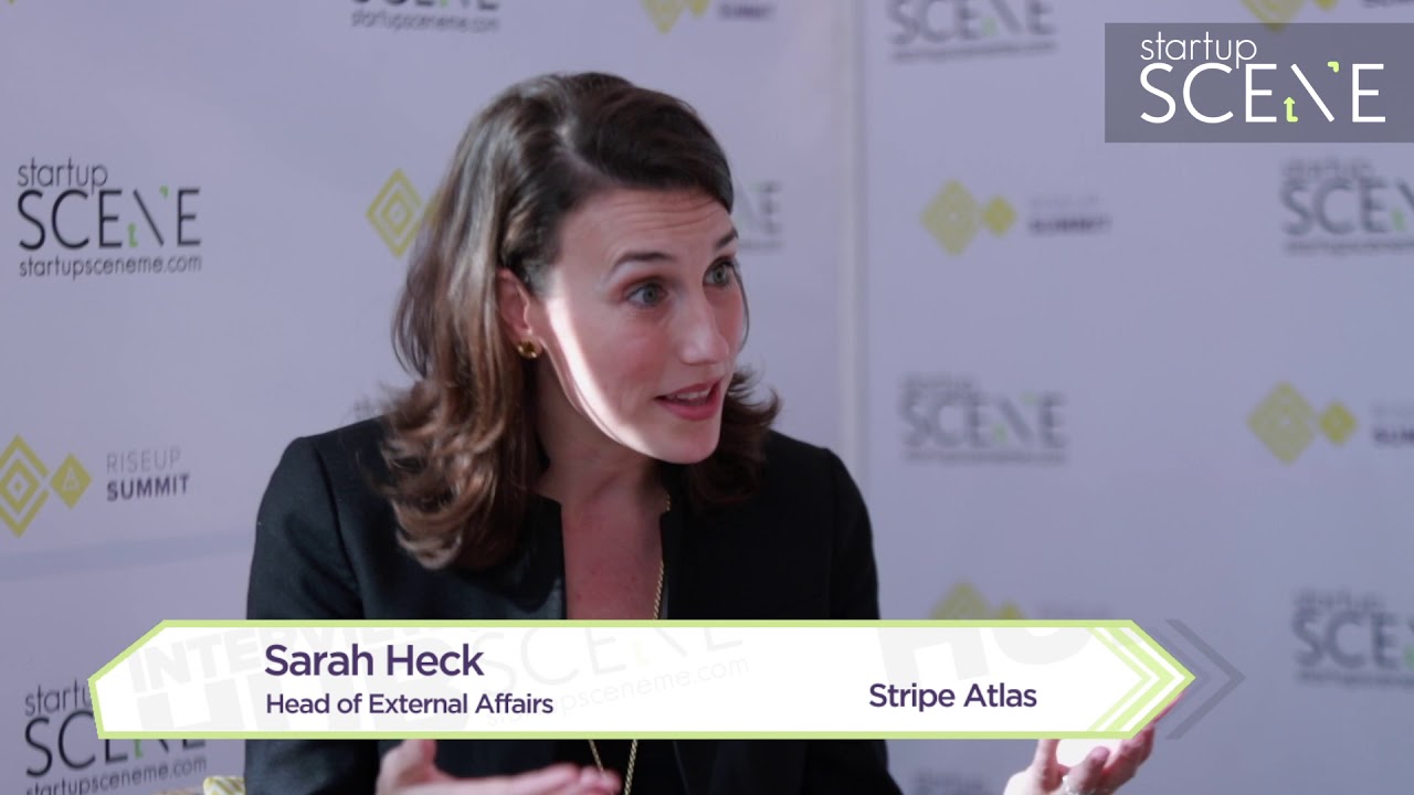 Stripe's Sarah Heck at RiseUp's Interview Hub - YouTube
