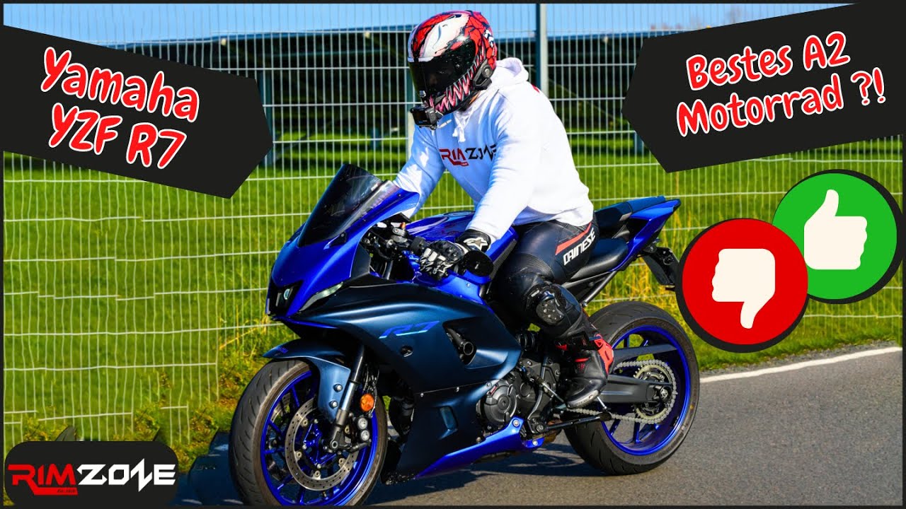 Das beste A2 Motorrad 2023 ️ | Yamaha YZF R7 | Bestes A2 Bike | A2 ...
