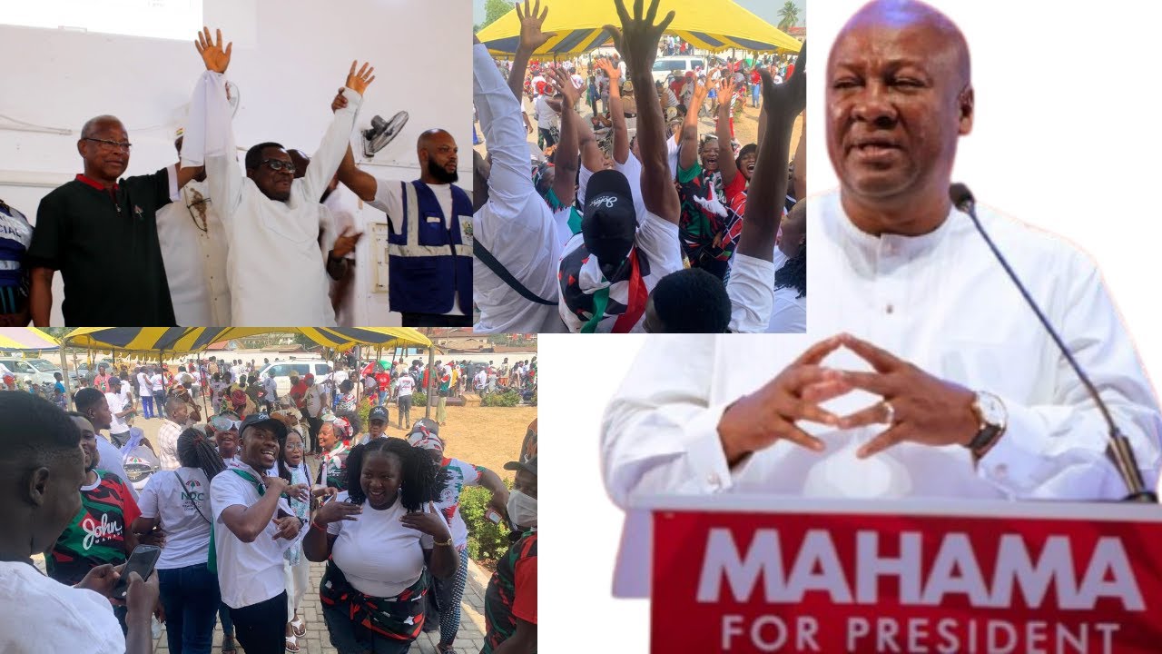 Celebration Galore in HO: John Dramani Mahama's Presidential Win And ...