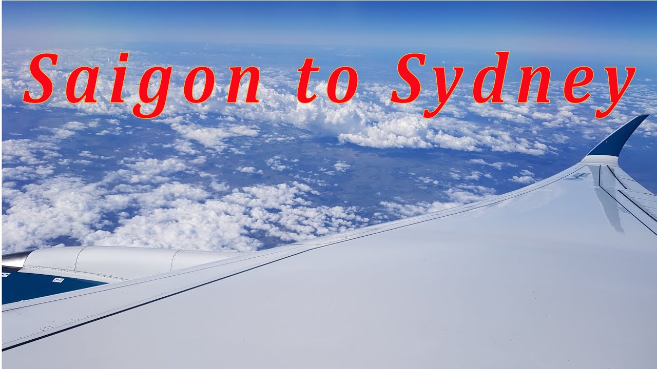 Bit of Australia - Flight back Saigon to Sydney - YouTube