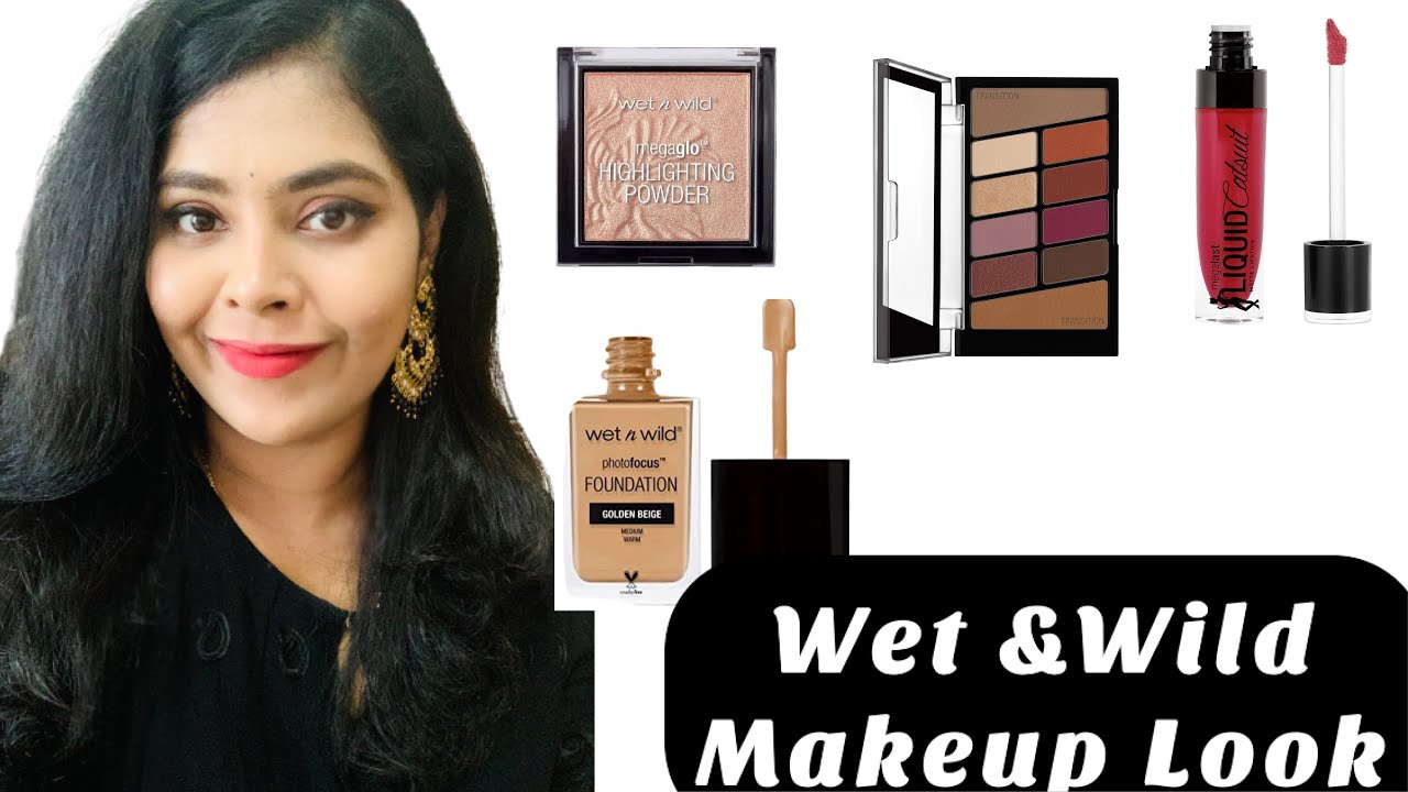 WET AND WILD MAKEUP TUTORIAL | ONE BRAND MAKEUP TUTORIAL - YouTube