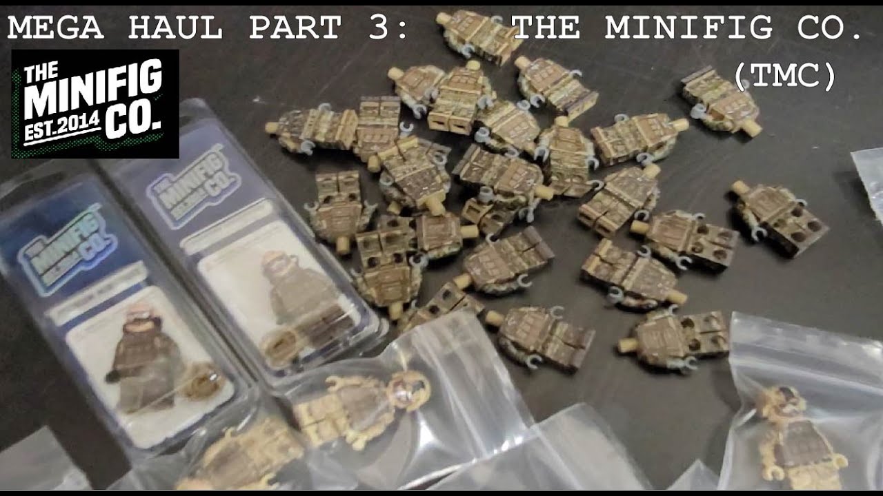 MEGA HAUL PART 3: THE MINIFIG CO. (TMC) - YouTube