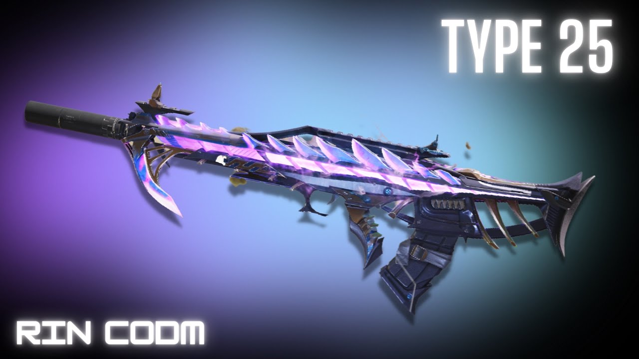 Soy el pilar del equipo + Clase de la Type 25 Gameplay #codm - YouTube