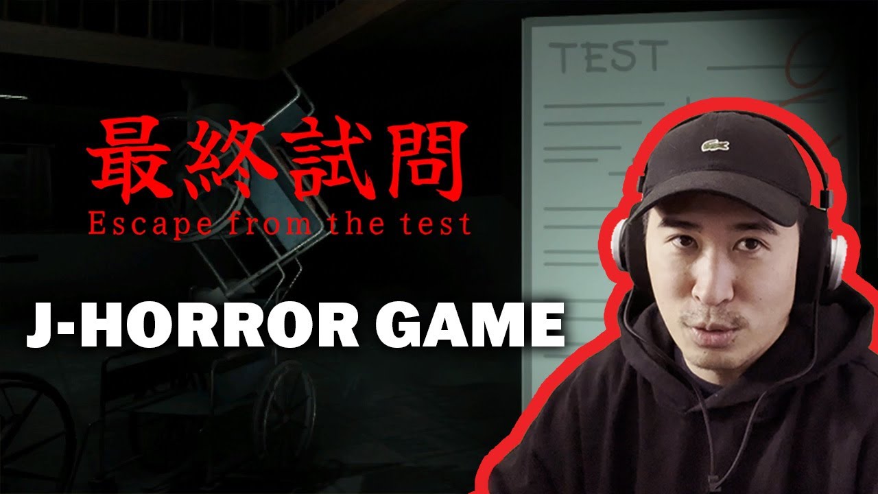 I Translated a J-HORROR GAME for You, "ESCAPE from the TEST" - YouTube