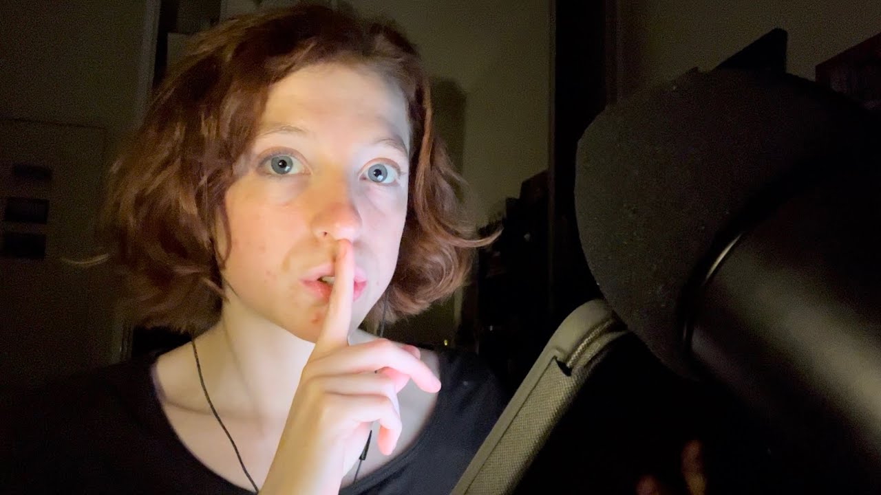 ASMR reading random facts while chewing gum - YouTube