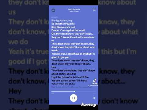 Ariana Grande They Don't Know Lyrics /w @ARIANAGRANDE /w #arianagrande ...