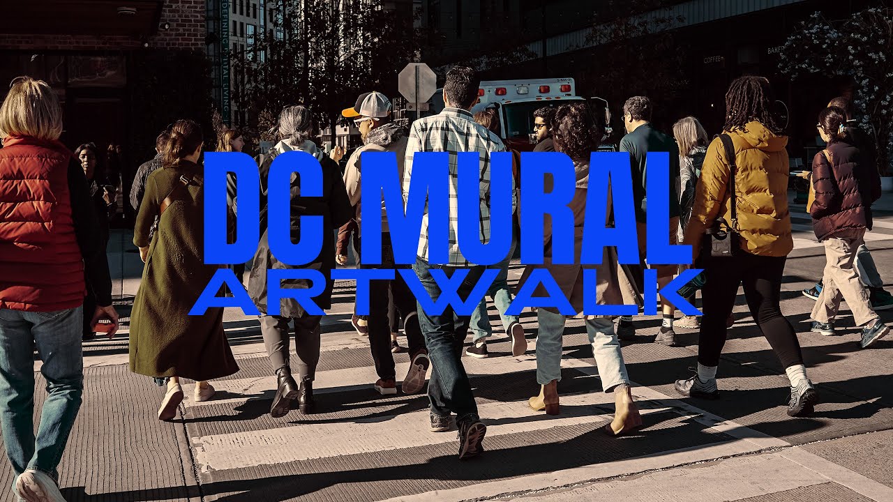 artwalk at union market dc // murals of dc - YouTube