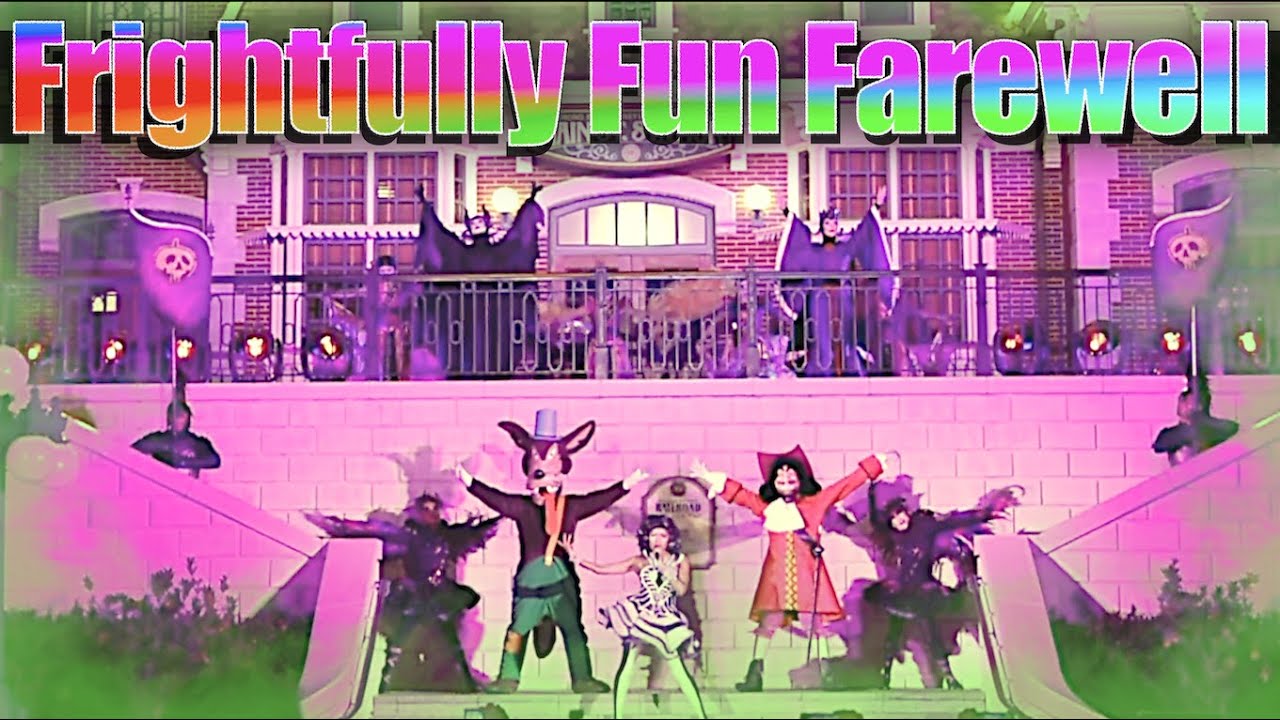 【4K｜Multi-angle】A Frightfully Fun Farewell丨Disney Halloween Time 2021 ...