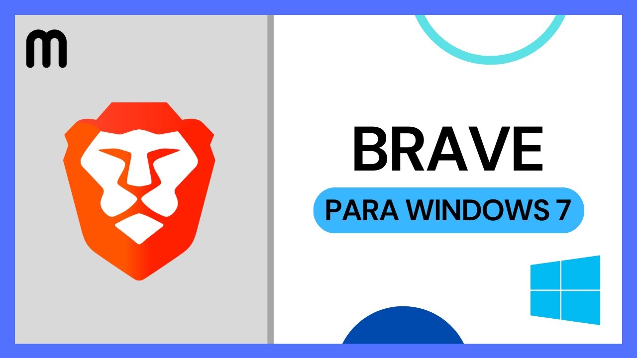 ️ CÓMO DESCARGAR BRAVE PARA WINDOWS 7 32 y 64 BITS 2023 TUTORIAL INSTALAR PROGRAMA BRAVE WINDOWS ...