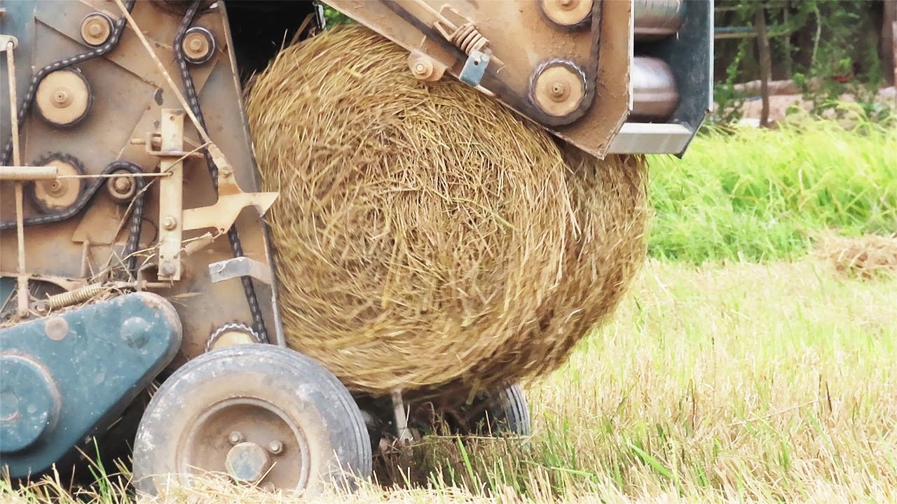 ម៉ាស៊ីនមូរចំបើង,straw rolling Machines ,technology ,farms ,Tractor ...