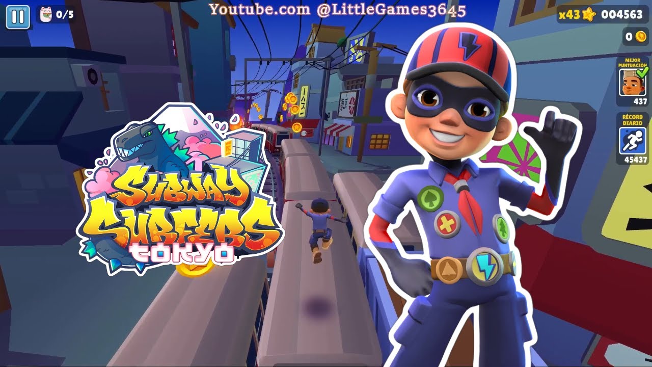 Subway Surfers Tokyo Super Scout Outfit - YouTube