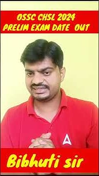 OSSC CHSL PRELIMINARY EXAM DATE OUT 😱😱😱 ll Adda247 Odia - YouTube