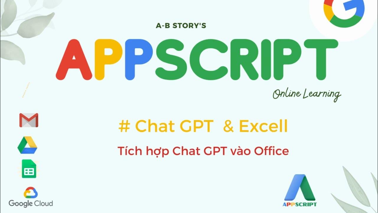 Chat GPT and Excell - Tích hợp Chat GPT vào Excell - YouTube