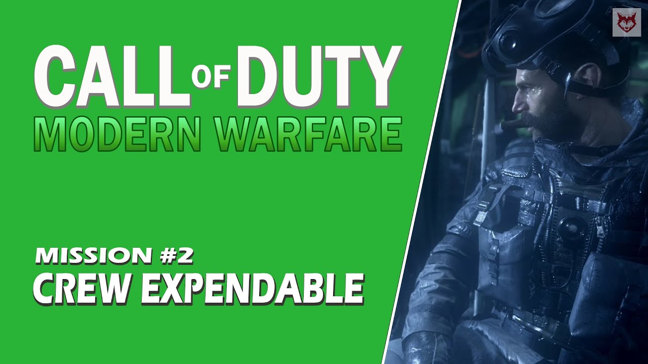 Call of Duty 4 Modern Warfare Crew Expendable Mission | @itswolftime ...