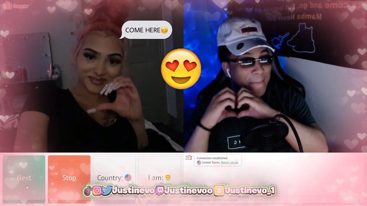 I Got The Baddest Girls On Omegle 😈 Youtube