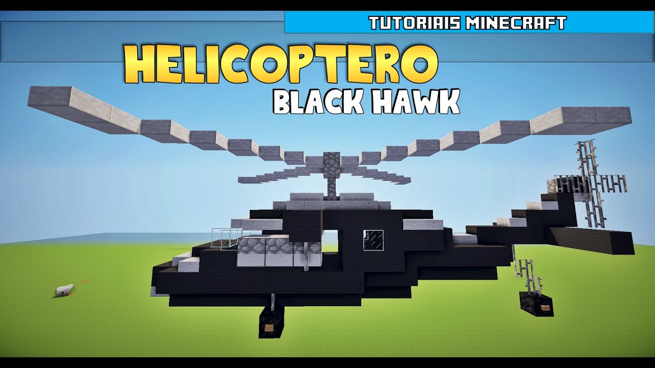 Tutoriais Minecraft: Como Construir um Helicóptero - YouTube