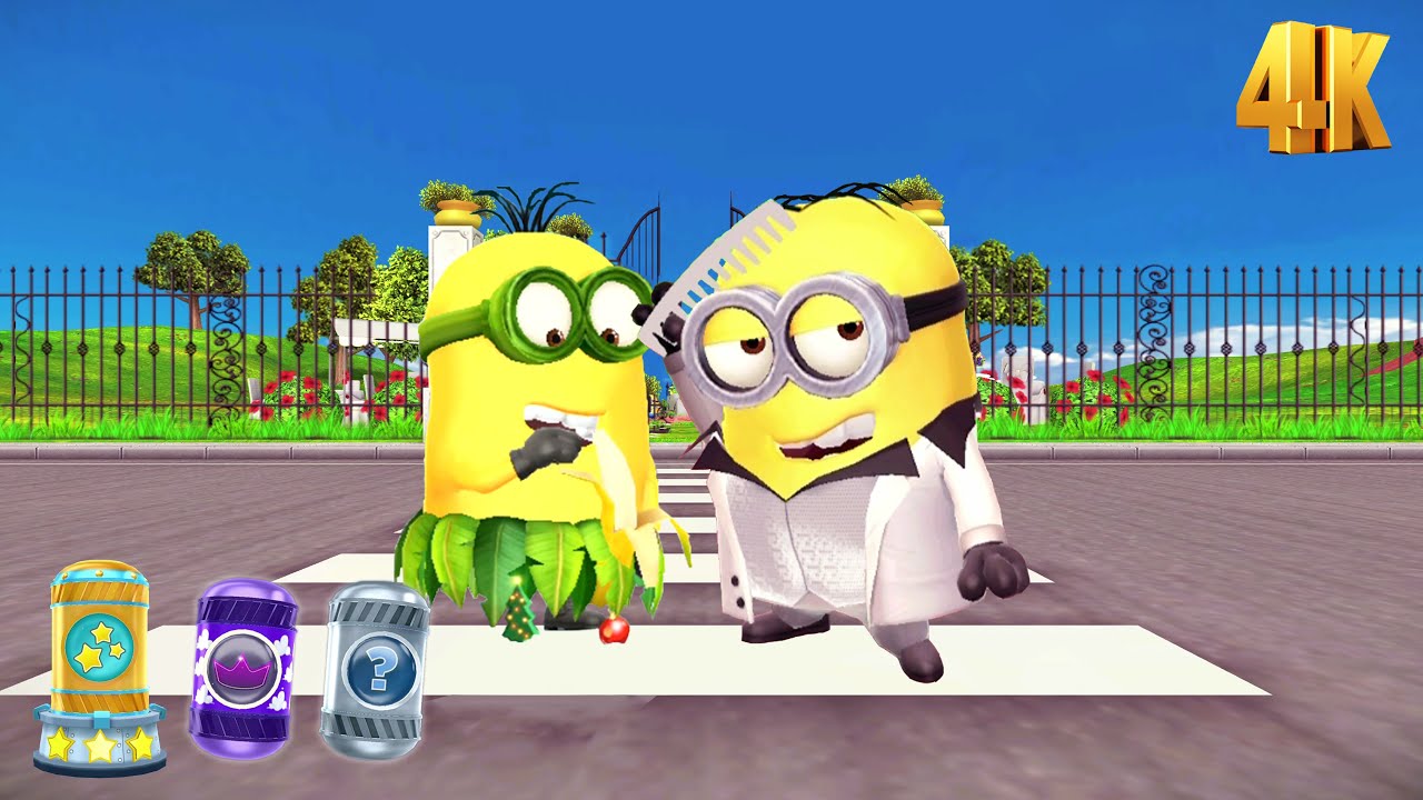 Minion Rush Gameplay (PC UHD4K 60FPS) - Disco Minion and Jungle Minion ...