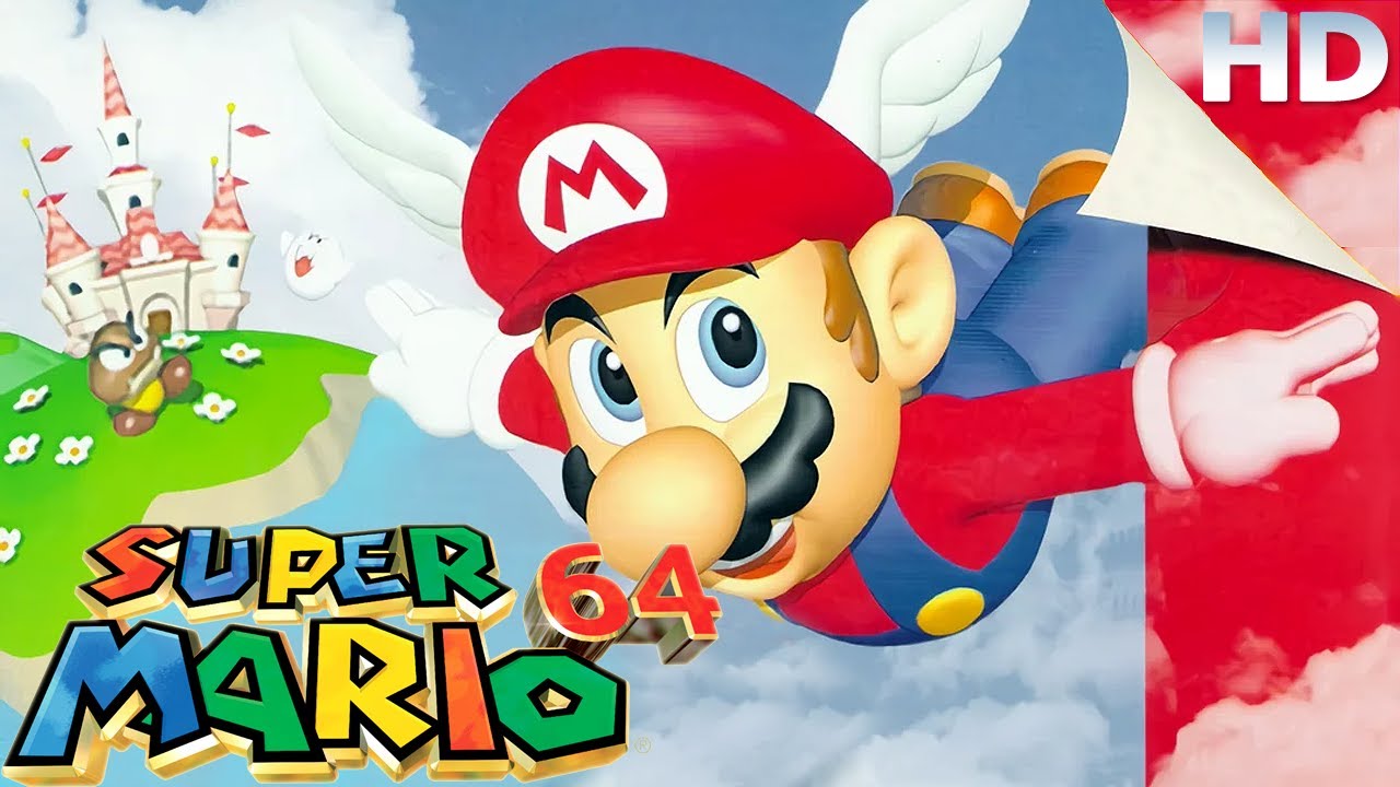 Super Mario 64 HD - Full Game 100% Walkthrough (120 Stars) - YouTube