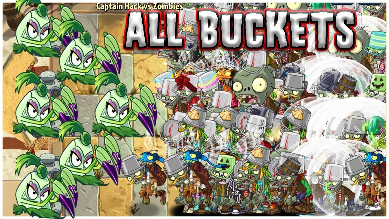 Plants vs Zombies 2 Epic MOD -The All Bucket Challenge - POKRA - YouTube