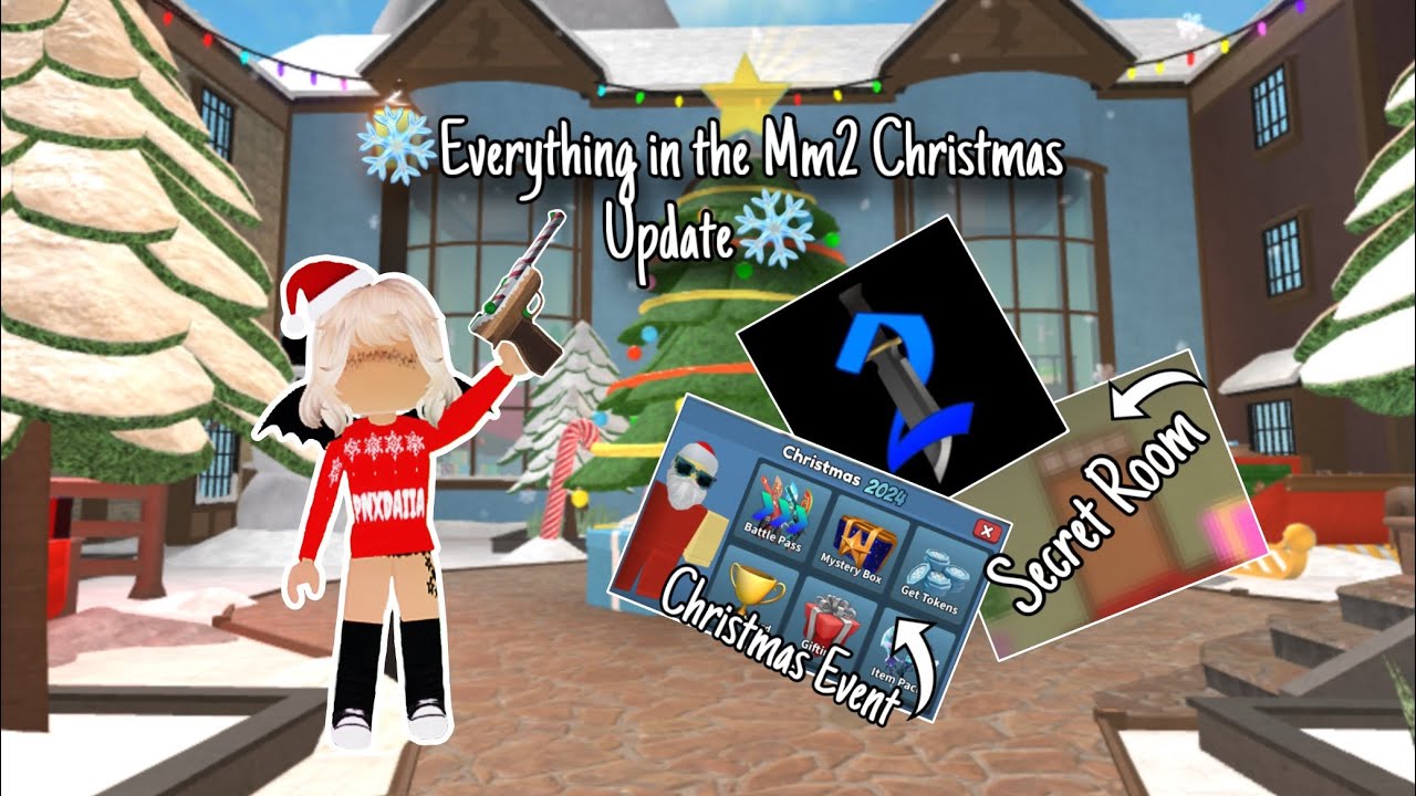 Everything in the new mm2 Christmas update ️ - YouTube