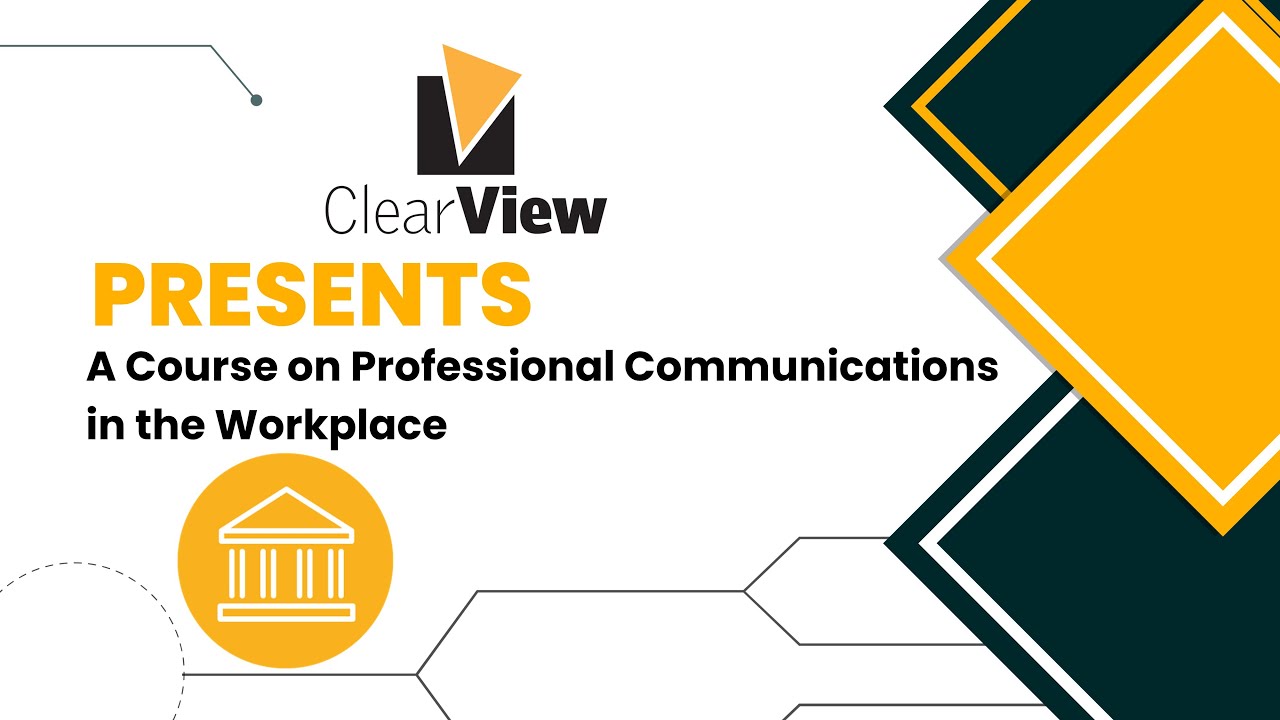 A Course in Professional Communication in the Workplace - YouTube