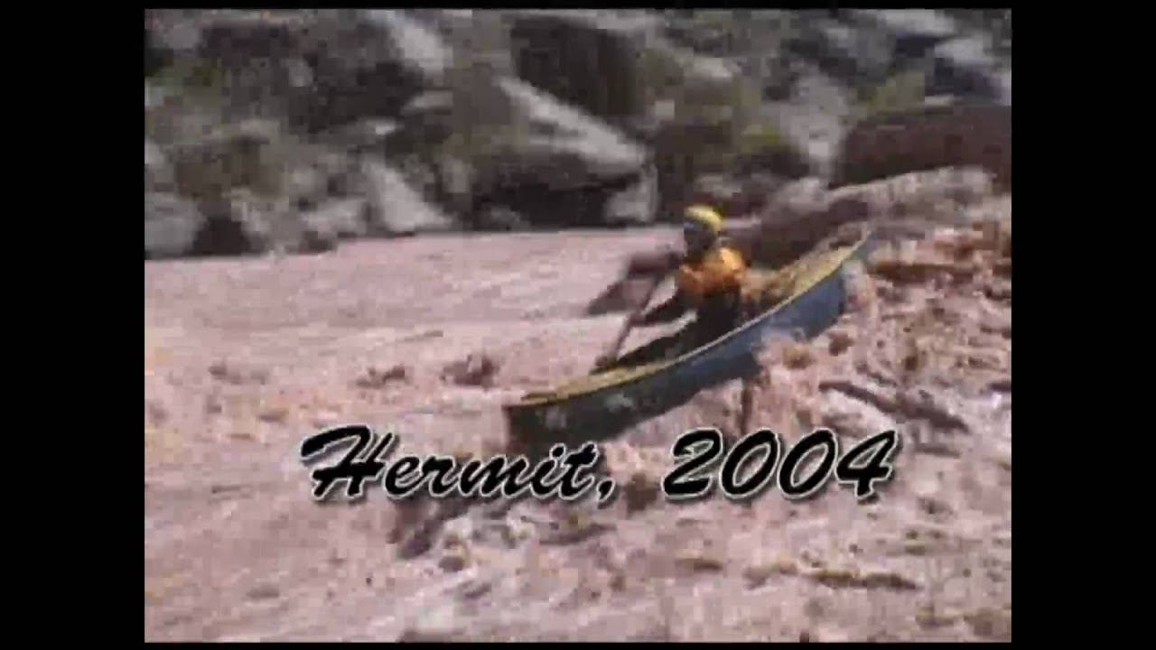 Grand Canyon, Hermit Rapid, in an Open Canoe - YouTube