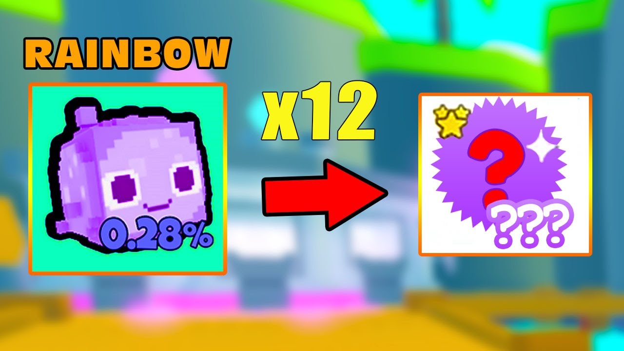 What Happens When You Fuse 12 RB Epic Pixel Slime? | Pet Simulator X ...