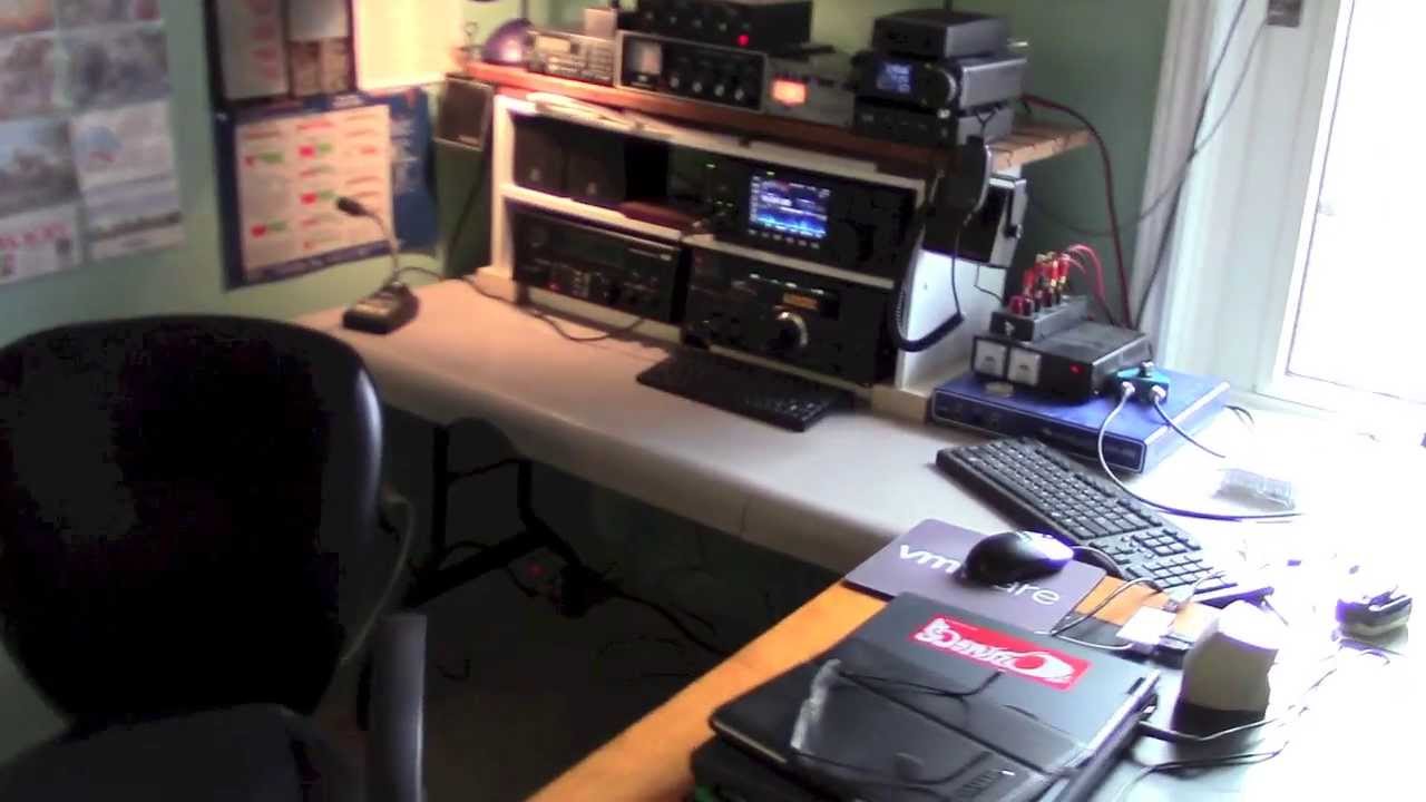 Ham Shack Tour - YouTube