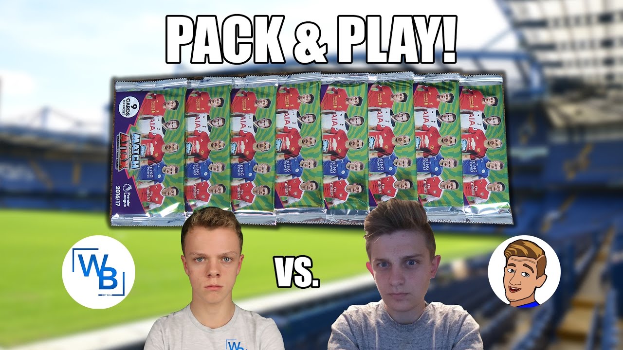PACK & PLAY vs. GBW! Topps Match Attax 2016/17 - YouTube