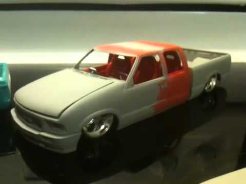 Model mini trucks - YouTube