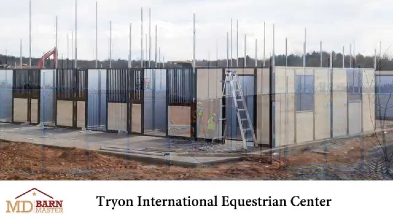 Tryon International Equestrian Center | MDBarnmaster - YouTube