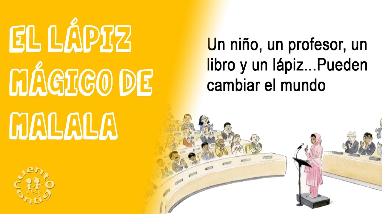 El Lápiz Mágico de Malala 📝🎒🏫 | Cuento Infantil - YouTube