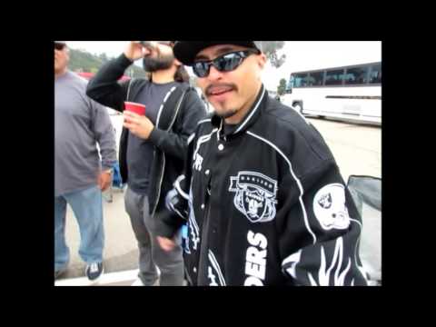 Raider Nation tailgating in CHARGERS country at the 'Q'! - YouTube