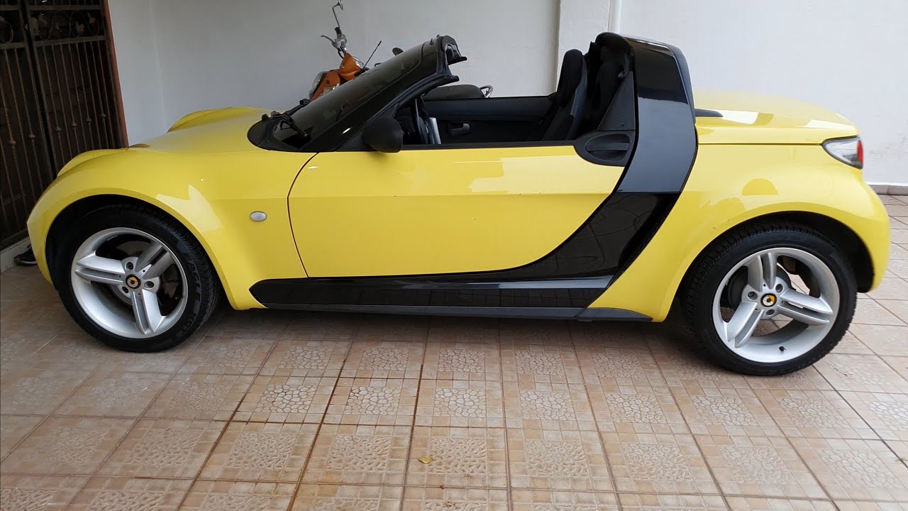 2020: smart Roadster with Roof Down - YouTube