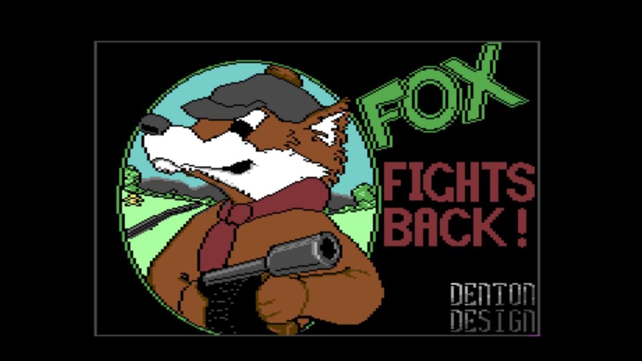 COMMODORE 64 (C64) # FOX FIGHTS BACK! (IMAGE WORKS, 1988.) # 13.786 PTS ...