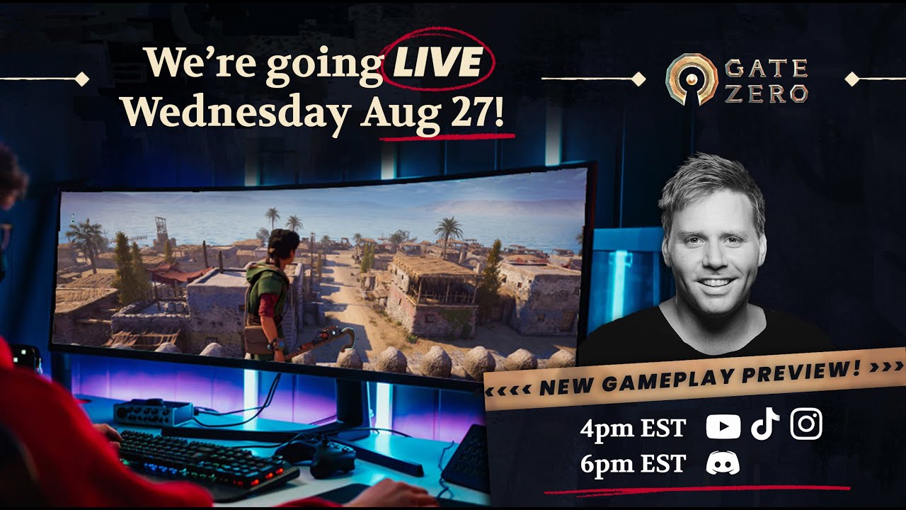 Gate Zero Gameplay Preview with Commentary // Bible X Games & Templar Media - YouTube