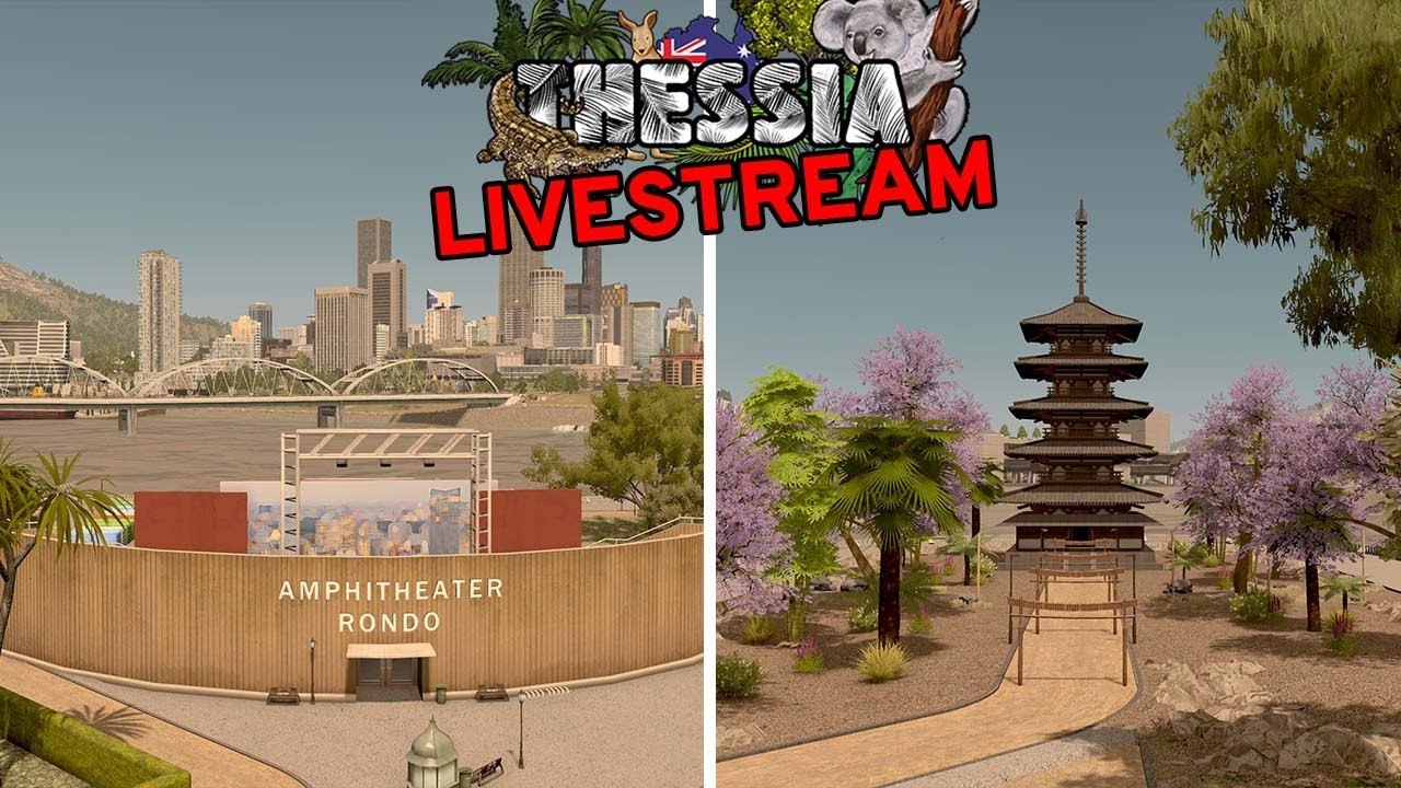 Building A DETAILED Botanical Garden In Cities Skylines! | Thessia ...