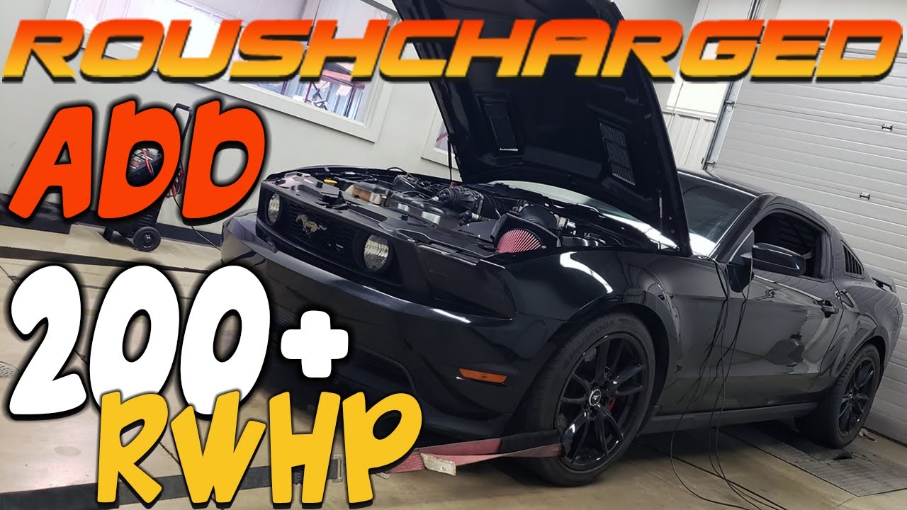 2012 Mustang GT ROUSH SUPERCHARGER (Brenspeed 710R) TVS 2.3 EASY WAY TO ...