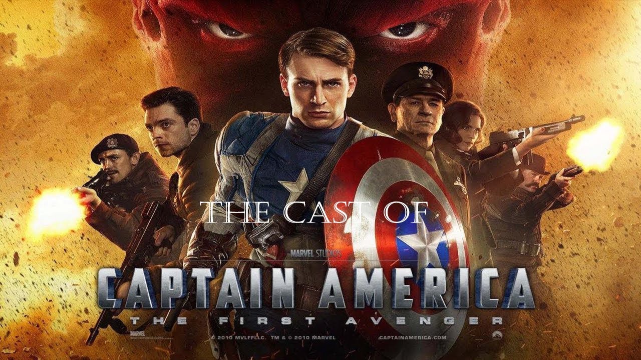 The cast of CAPTAIN AMERICA - YouTube