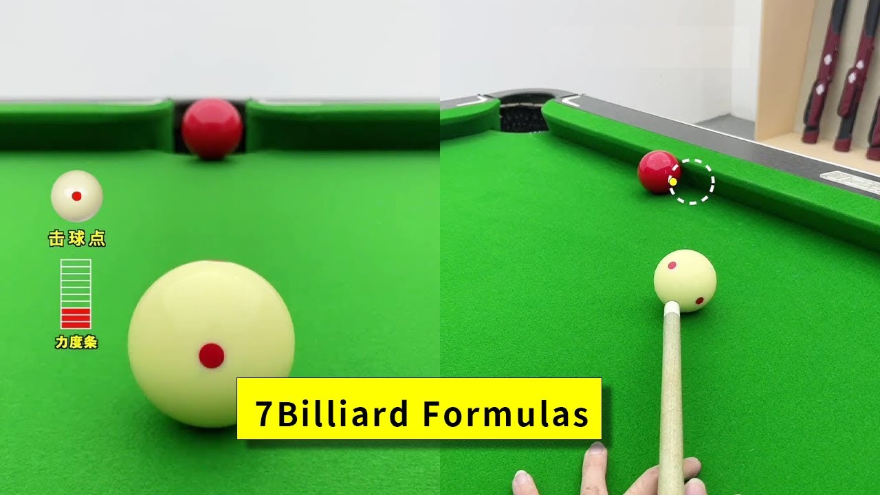Each Billiard Ball Has A More Practical Formula Than The Other - YouTube