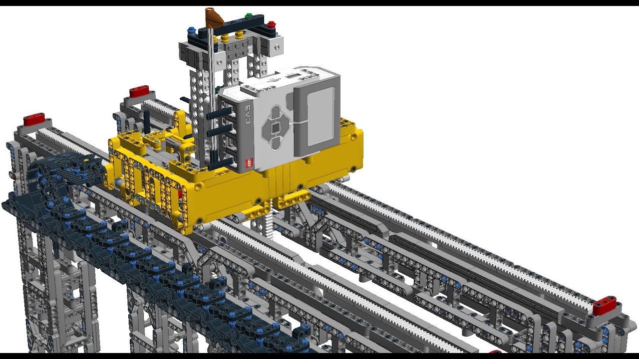 Power chain system for the updated candy crane - Lego Mindstorms EV3 ...
