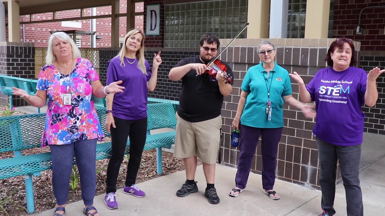 Gotha Middle School Lip Sync Challenge High Hopes - YouTube