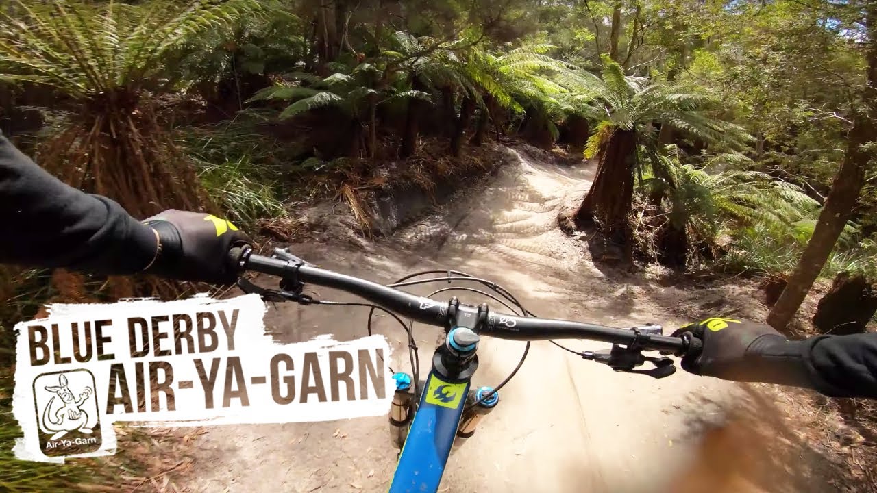 Blue Derby - Air-Ya-Garn - Jumps for days! 🦘 Australian MTB 2019 - YouTube