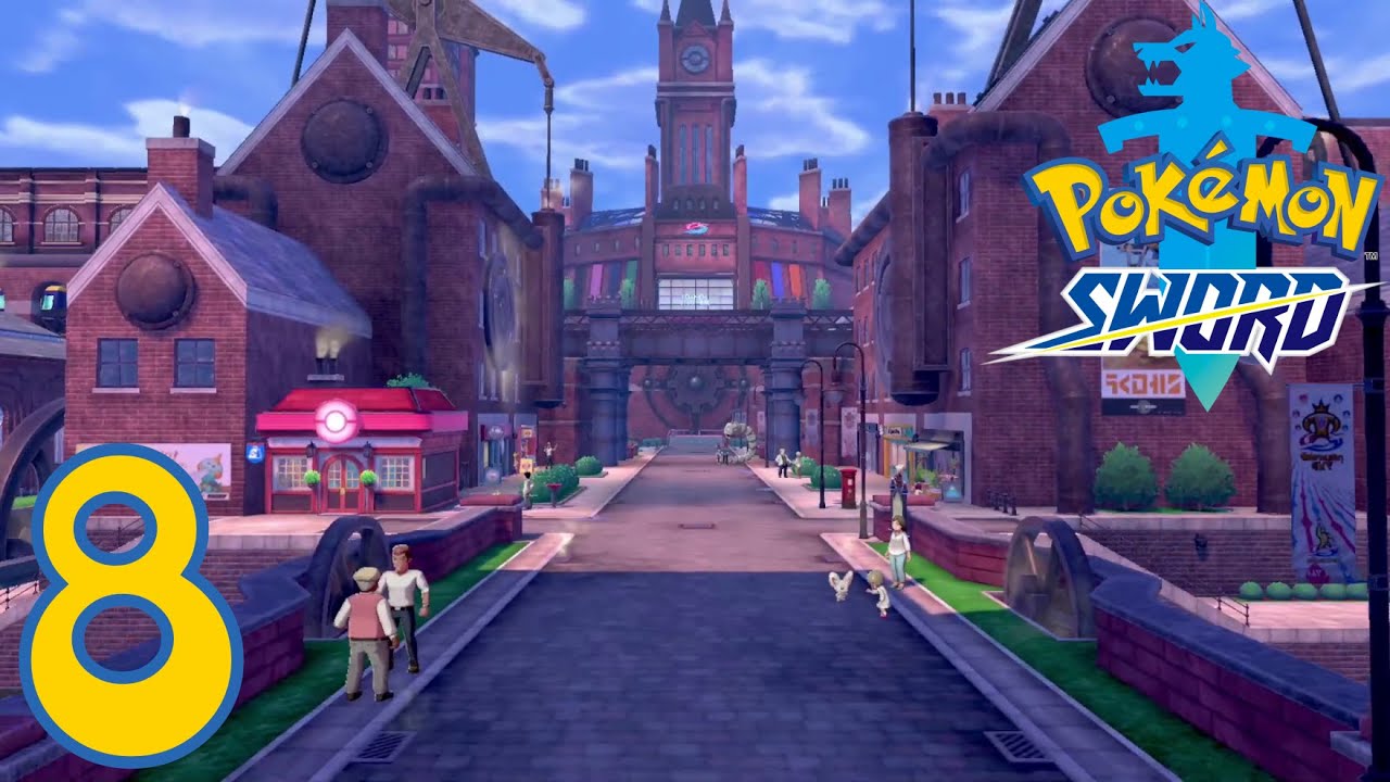 Fire Plays: Pokemon Sword - 8 [Motostoke City!] - YouTube