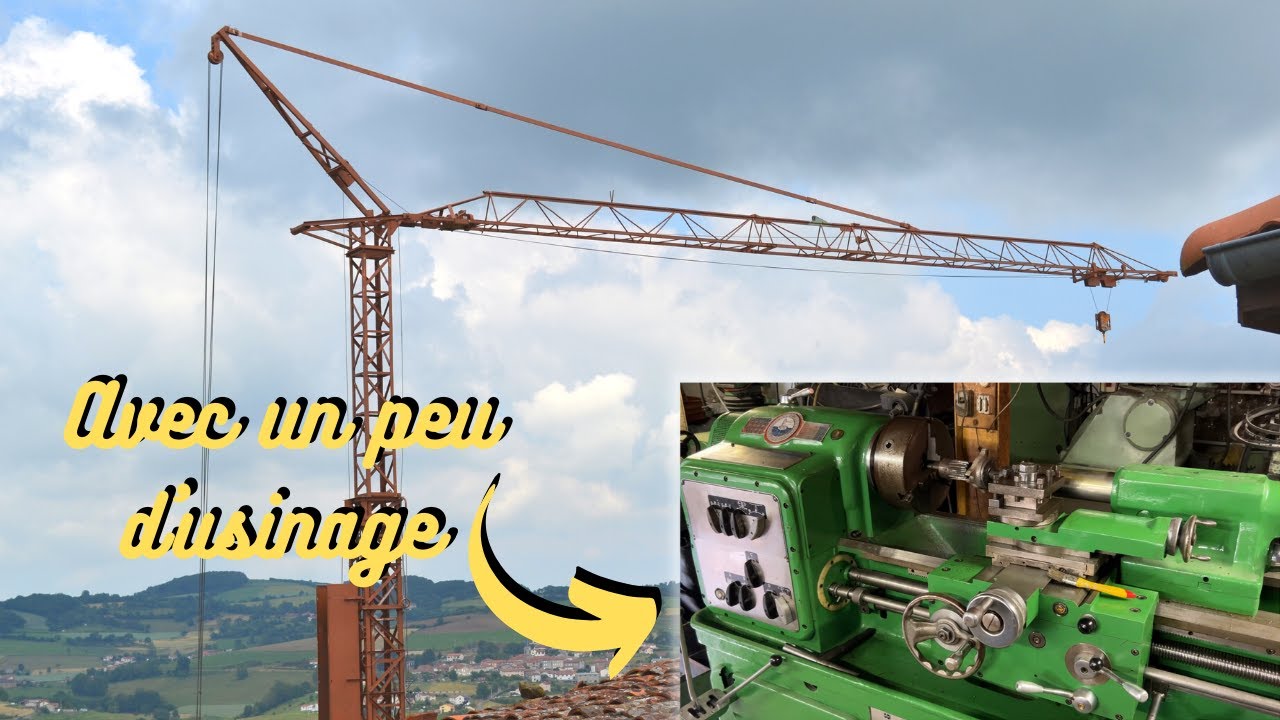 Réparation de ma grue de chantier ! - YouTube