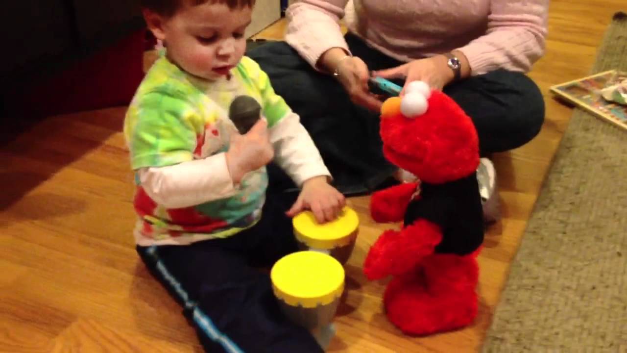 Let's Rock Elmo Drums - YouTube