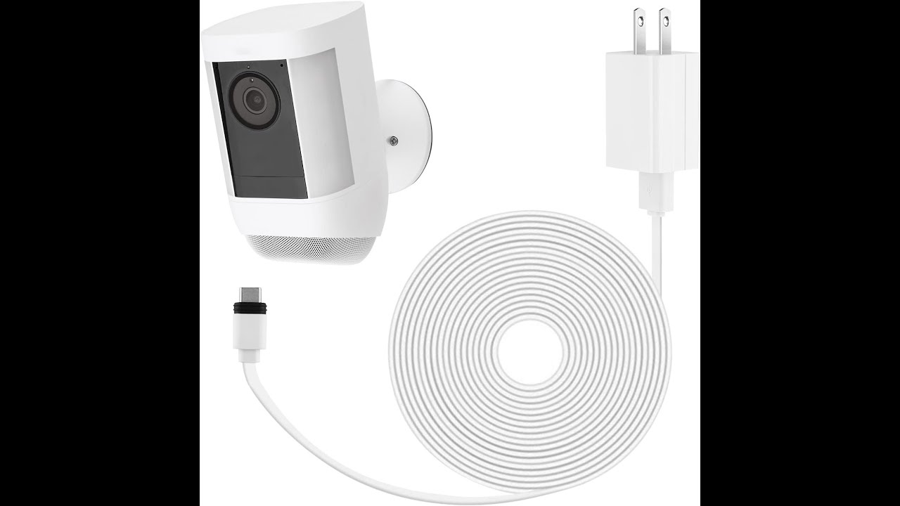 ALERTCAM Power Adapter for Ring Spotlight Cam Plus/Pro Review - YouTube