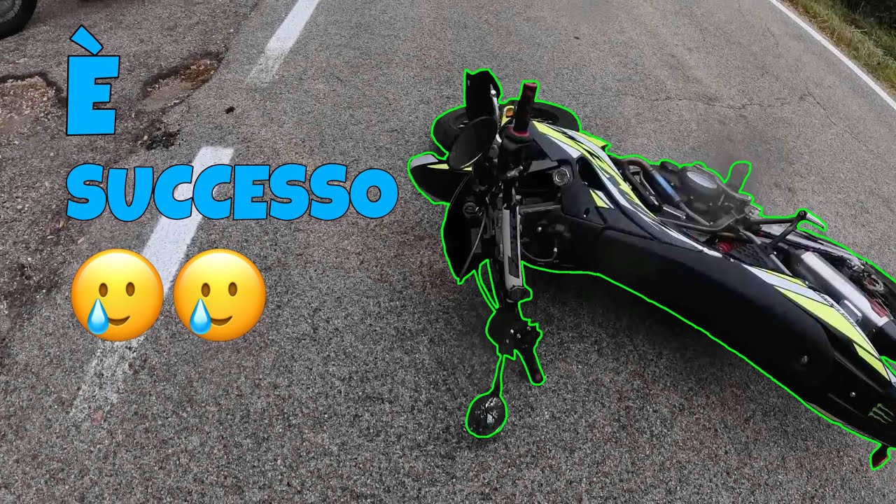 DOPPIO CRASH ~ Fantic 125 - YouTube